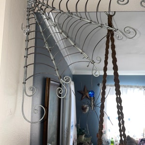 Barbed Wire Trellis Bristling With Spiky Spirals Made to Order - Etsy