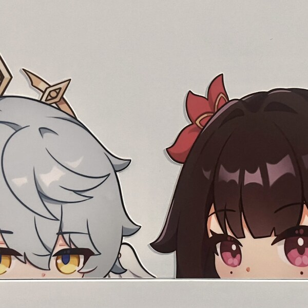 Honkai Sunday Peeker Holographic Sticker | Honkai Star Rail Sticker ...