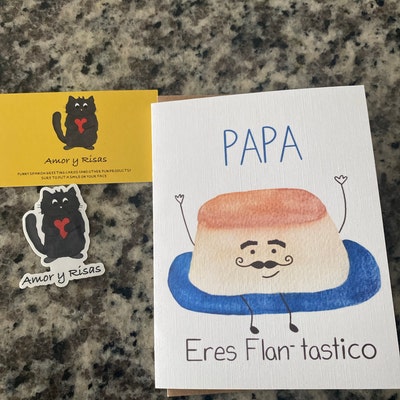 Spanish Father's Day Card PAPA, Te Quiero Mucho - Etsy