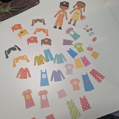 Paper Doll, Digital Paper Doll, Cut Out Doll, Printable Doll, Instant ...