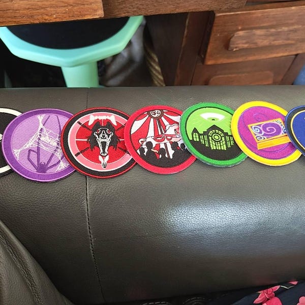 The Magnus Archives Fears Patch | TMA Entity Embroidered Patch| the ...