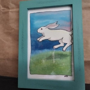 Portrait of a White Rabbit Fine Art Bunny Print - Etsy