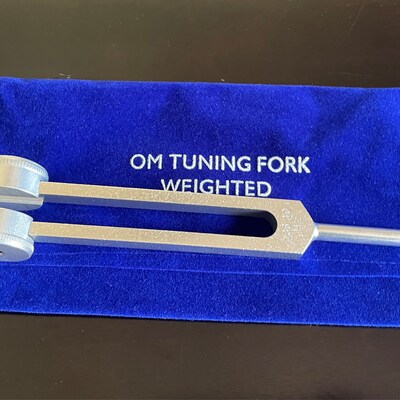 528 Hz Gold Finish Tuning Fork Part of Solfeggio for Sound - Etsy