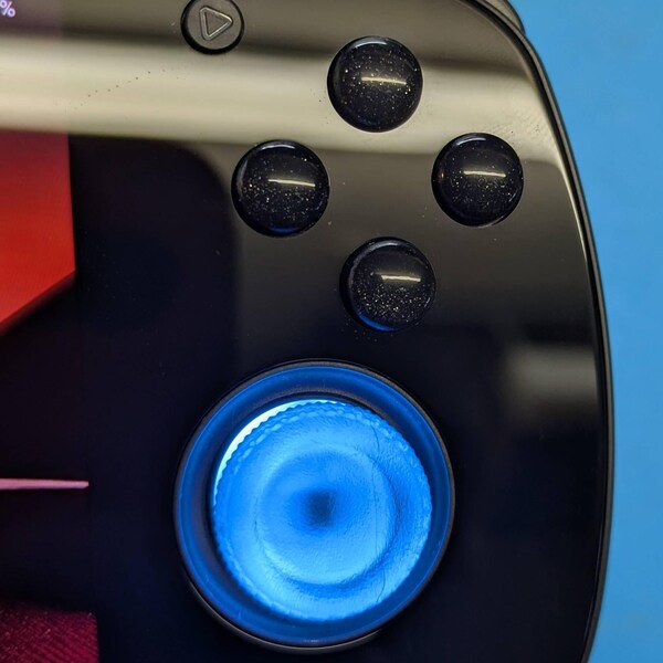 Steam Deck Replacement Buttons Matte Black Snes Style Custom DIY ABXY ...