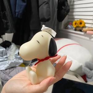 Peanuts Gang 1 Big Snoopy Candles Soy Wax Cute Candle Birthday Gift ...