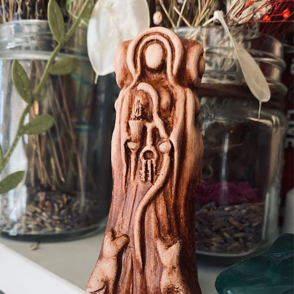 Hecate Statue Goddess Triple Goddess Hekate - Maiden, Mother, Crone ...
