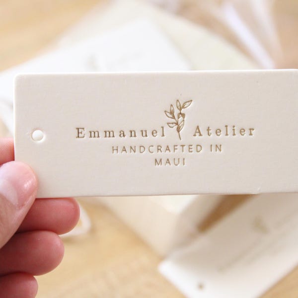 1000 Custom Folding Hang Tags, Clothing Hang Tags, Composing Hang Tags ...