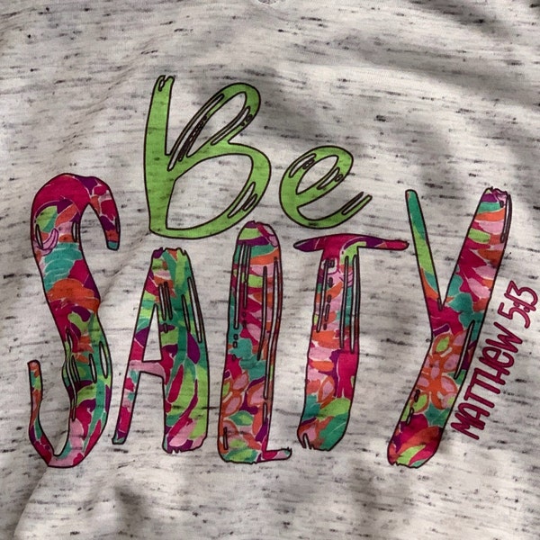 Be Salty PNG , Digital Download , Digital Design , Sublimation Designs ...