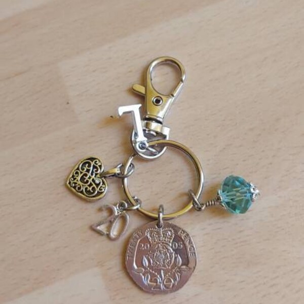 1973 Portuguese 1 Escudo Coin Clip Style Key Ring, Portugal Key Chain ...