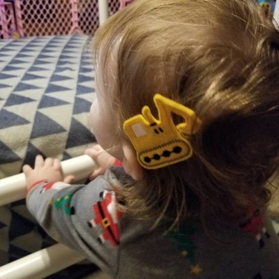 Digger Hair Clips - Etsy