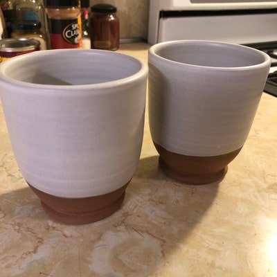 Round Tumbler Ceramic Cup Ceramic Tumbler Rounded Cup - Etsy