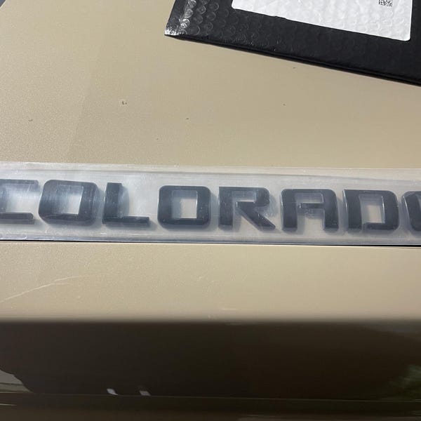 2021+ Chevy Tahoe Redline Front Side Door Vehicle Nameplate Emblem ...