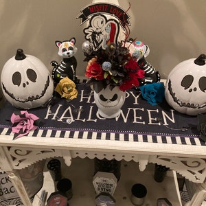 Nightmare Flowers, Jack and Sally Rose, Halloween Flowers, Unique ...