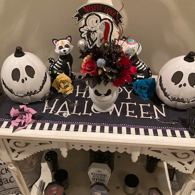 Nightmare Flowers, Jack and Sally Rose, Halloween Flowers, Unique ...