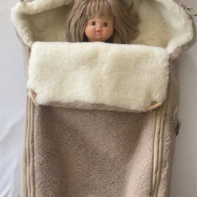 Stroller Pram Baby Merino Wool Sleeping Bag - Etsy