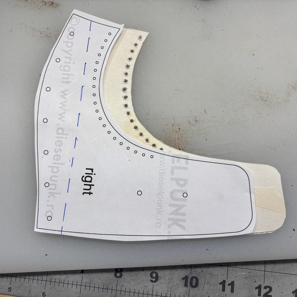 Leather Tool Pouch Pattern - Pdf Download - Leather DIY - Pipe Pouch ...