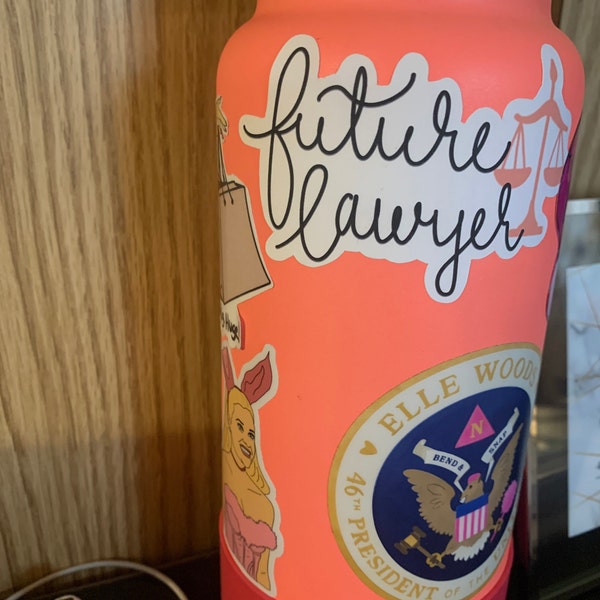 Future Lawyer Sticker: Scale of Justice, Pre Law Student Gift - Etsy