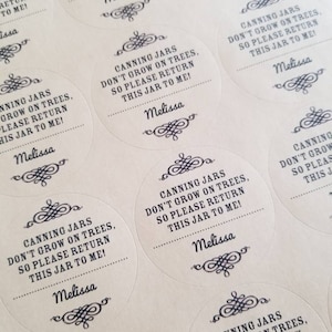 Classic Gingham Oval Canning Jar Labels, Quilted Jam Jar Labels, Red ...