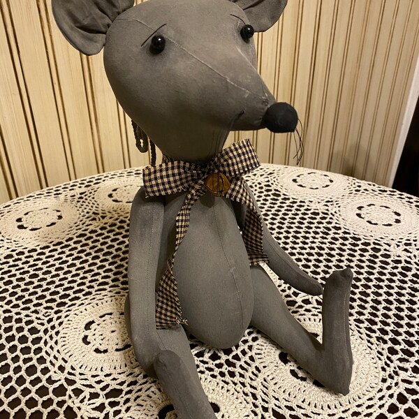 Primitive EPATTERN Country Mouse Family - Etsy