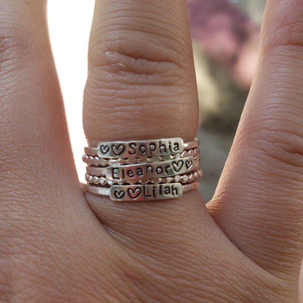 2mm-sterling-silver-stackable-name-rings-stacking-mother's-ring-layered ...