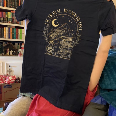 Fictional Wanderlust Shirt Poet Shirt Literary Shirt Bookish Shirt Bookcore Shirt - Etsy