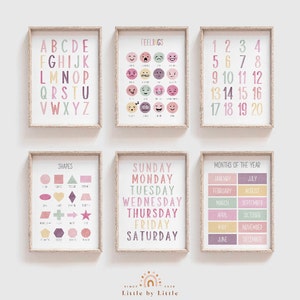 Sage Green Watercolor Alphabet Print Green Nursery Decor ABC - Etsy