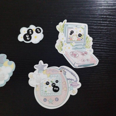 Kawaii Gaming Sticker Pack, Anime Digital Art, Stickers, Kawaii ...