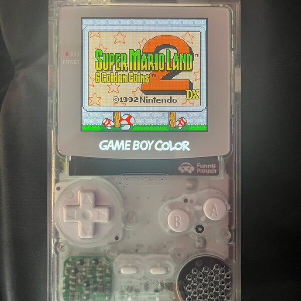 Gameboy Advance GBA Super Mario Themed Backlight IPS V2 - Etsy