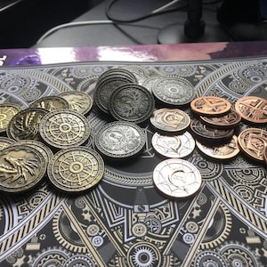Fantasy Coins Magic Gold - Etsy