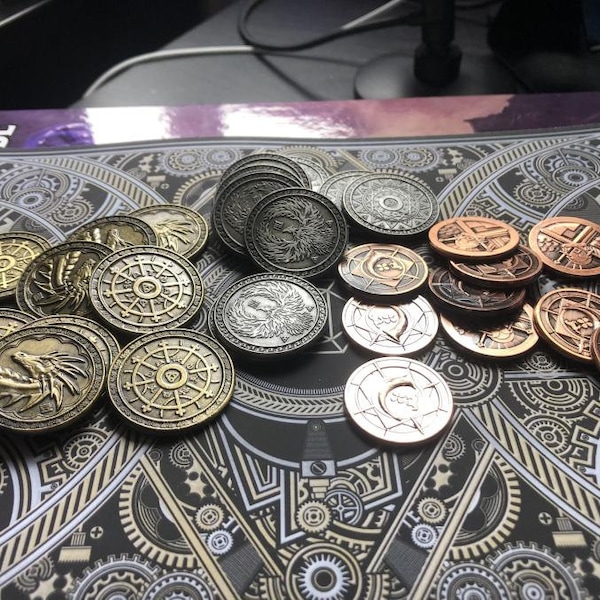 Fantasy Coins - Magic Gold - Etsy