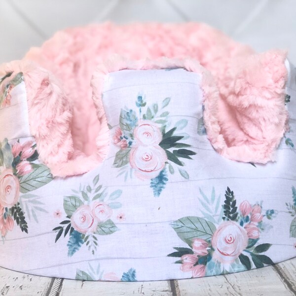 Baby Pink Luxe Cuddle Marble Minky From Shannon Fabrics - Etsy