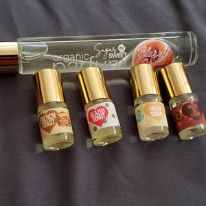 Blue Raspberry Slushie Perfume Gourmand, Dessert Organic Perfume Oil - Etsy