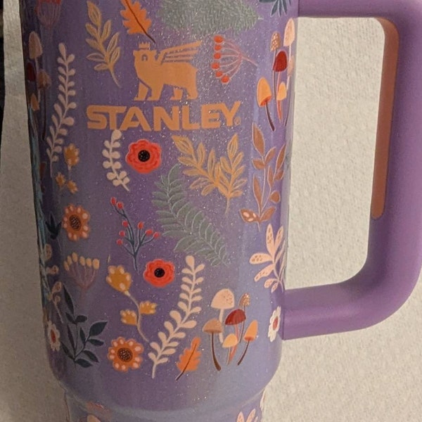 Stanley Cup Stickers, Flowers Decals Sheets, Decals for Tumblers 40 Oz ...