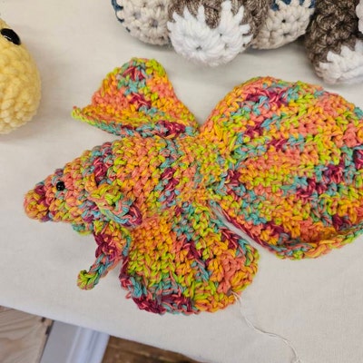 Betta Fish Crochet Amigurumi Pattern PDF - Etsy