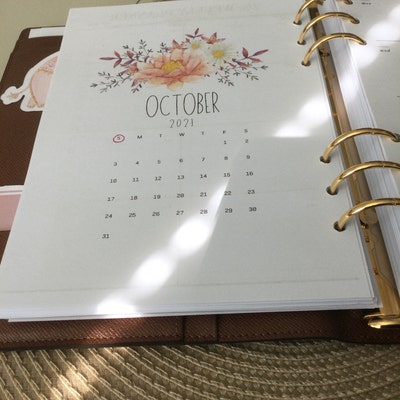 Watercolor Planner Bundle Printable Daily Weekly Monthly Blank Planner ...