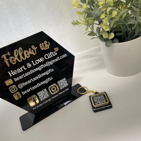 DIGITAL FILE QR Code Keychain File, Social Media File, Svg File ...