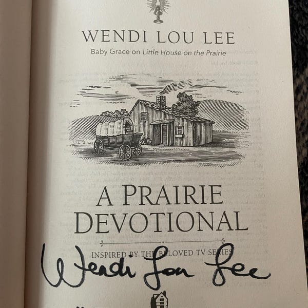 A Prairie Devotional by Wendi Lou Lee, Paperback Edition, Little House ...