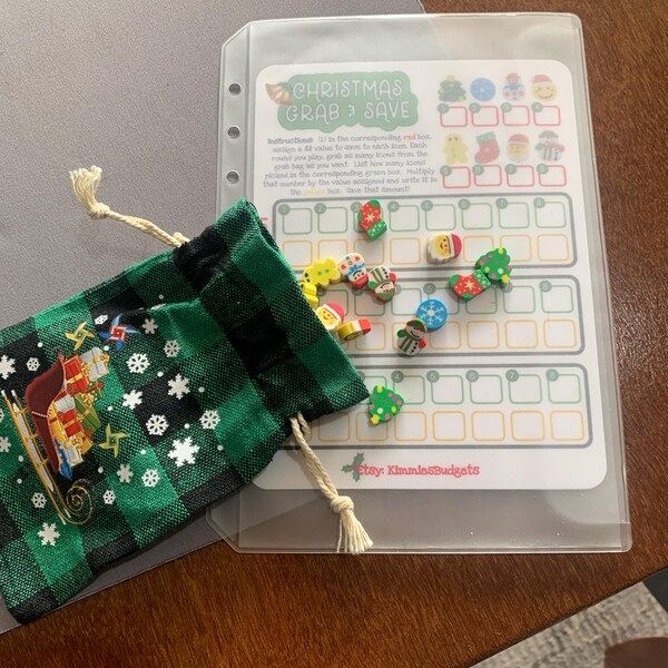 Savings Challenge | Domino Draw | Free Mini Domino Set Included ...