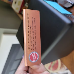 Personalised Solid Copper Wallet Photo Card | Etsy