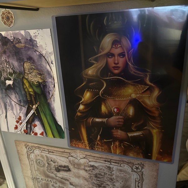 Art Print - Feyre, Rhysand & Nyx by Bxromance - Etsy