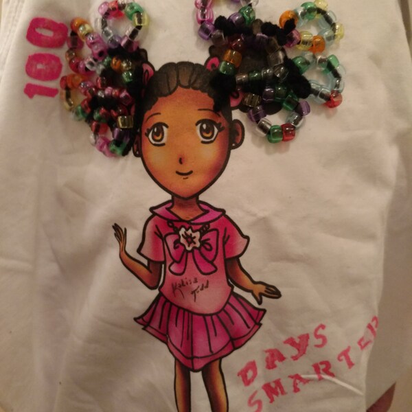 Afro Puffs Girl Clipart, Black Girl Digital Stamp, Coloring Page ...