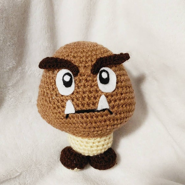 CROCHET PATTERN - Goomba Super Mario Bros - PDF File- English, French ...
