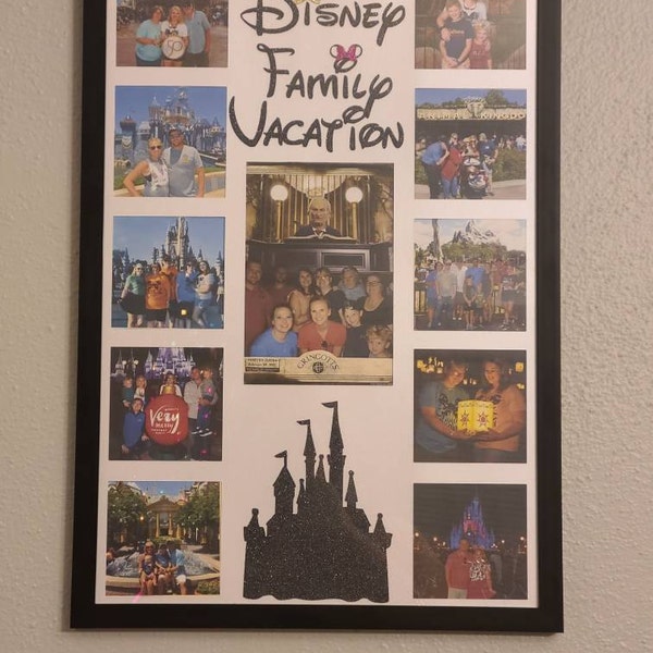 Disney Picture Frame Best Day Ever Collage Photo Frame Mickey Mouse ...