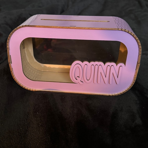 Personalized Money Box, Boy Gift Idea, Money Banks, Cash Box, Nursery ...