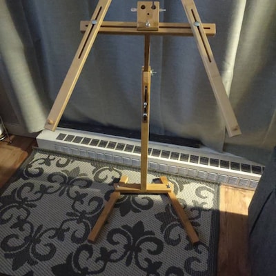 Stitchmaster Adjustable Height & Angle Floor Stand for Embroidery Cross ...