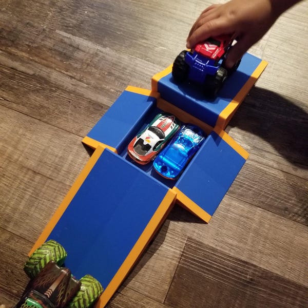 Monster Truck Ramps, 3D Printed Custom Made Ramps, Set of 3, Toy Trucks ...