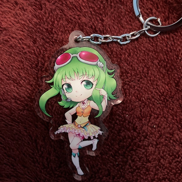 Vocaloid Acrylic Charms Gumi Megpoid Keychain Megpoid Gumi Charm Gakupo ...