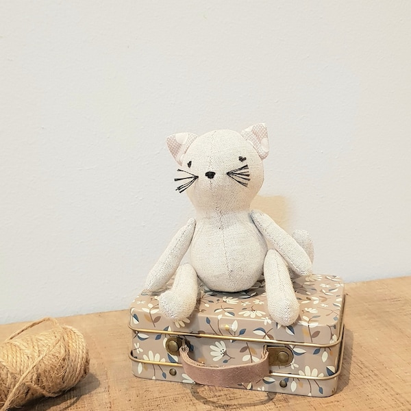 Cat With Dress Pattern and Tutorial. 7" Tall ( 18 Cm ) - Etsy