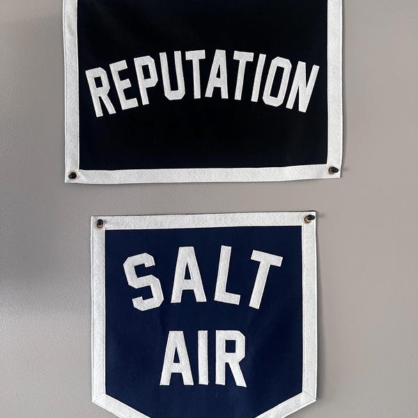 Vintage Inspired Wisconsin Wall Pennant - Etsy