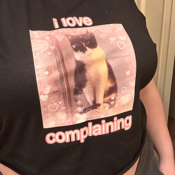 Save the Environment Eat Plastic Kittykittyivy Cute Cat Unisex Style T ...